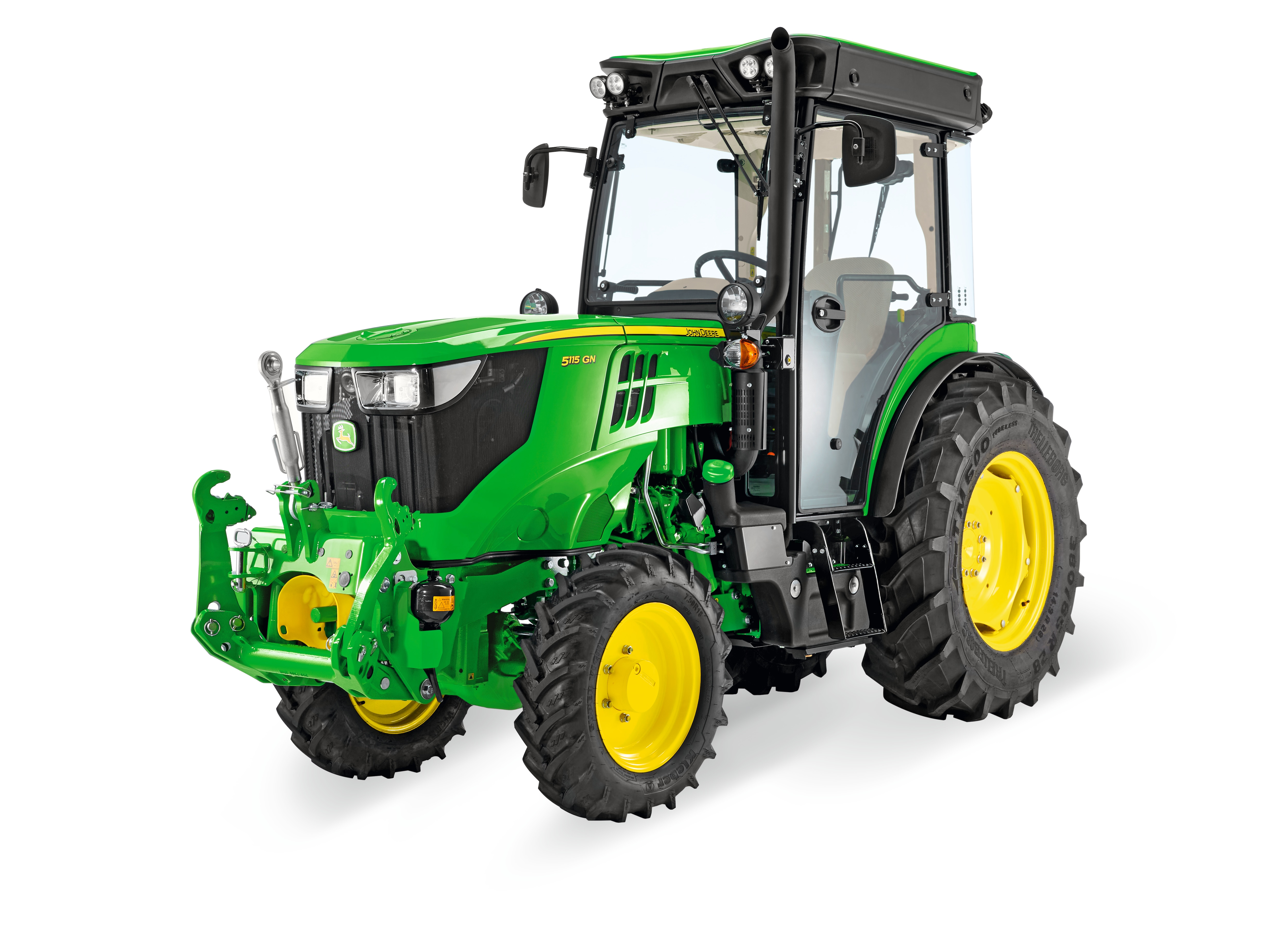 More comfort and power for specialty tractors